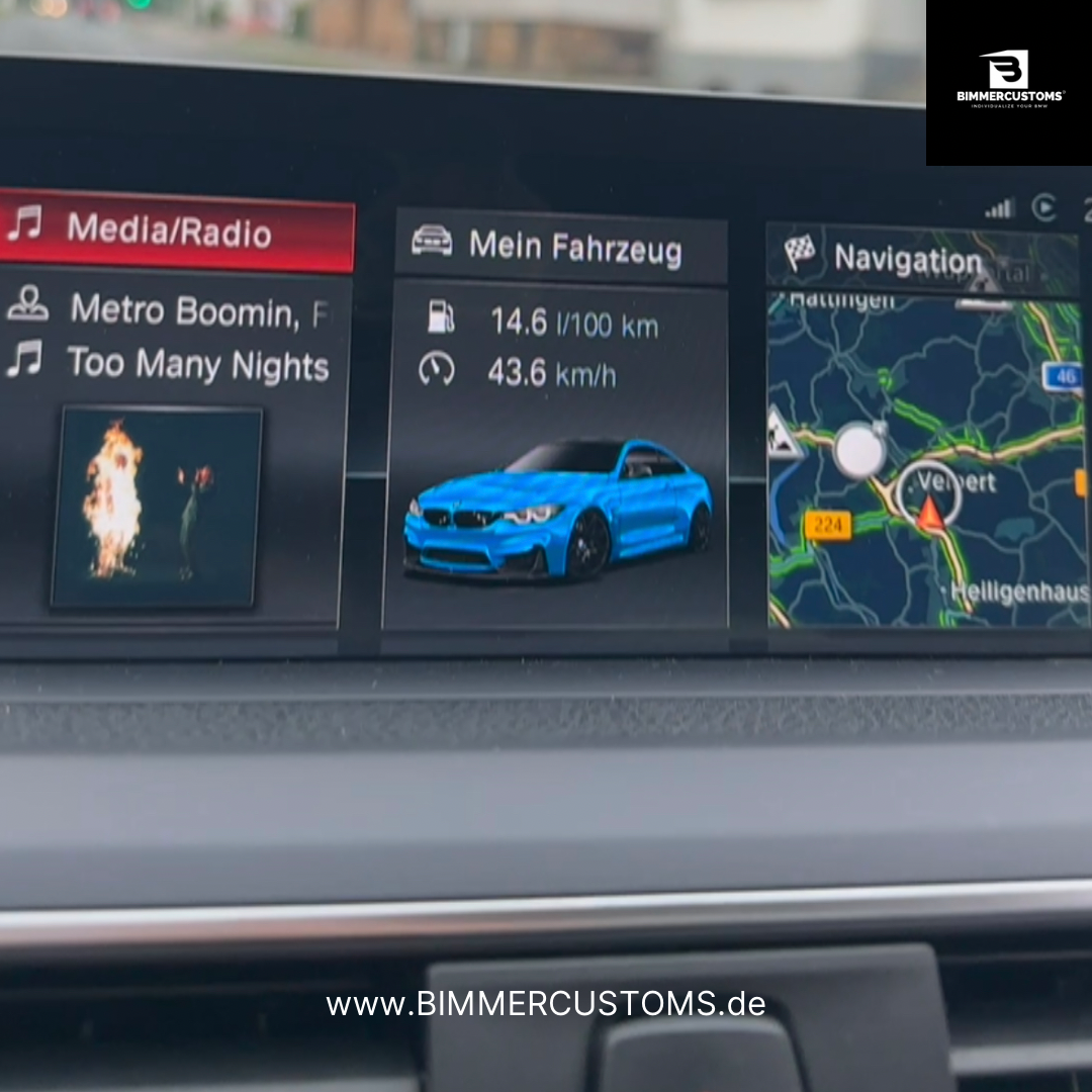 NAVI BILDSCHIRM NACHRÜSTUNG AUF 8,8" ODER XXL 10,25" PROFESSIONAL TOUC ...