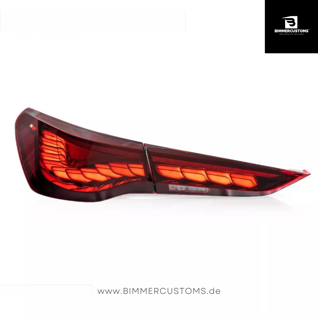 OLED GTS STYLE RÜCKLEUCHTEN PASSEND FÜR BMW 4er G22 G82 M4 Plug&Play ...